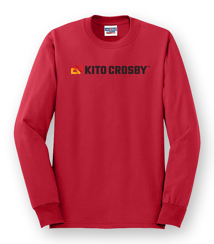 29LS - Jerzees 50/50 Long Sleeve T-shirt - KITO CROSBY GEAR